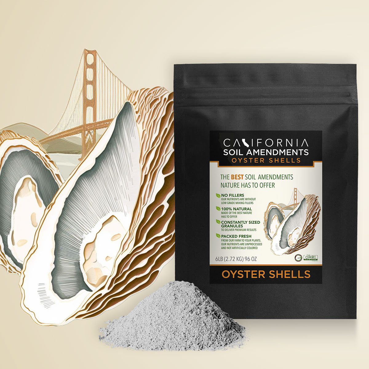 Oyster Shells - California Super Soil
